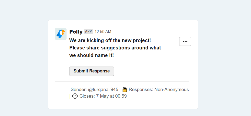 Project Name Suggestions